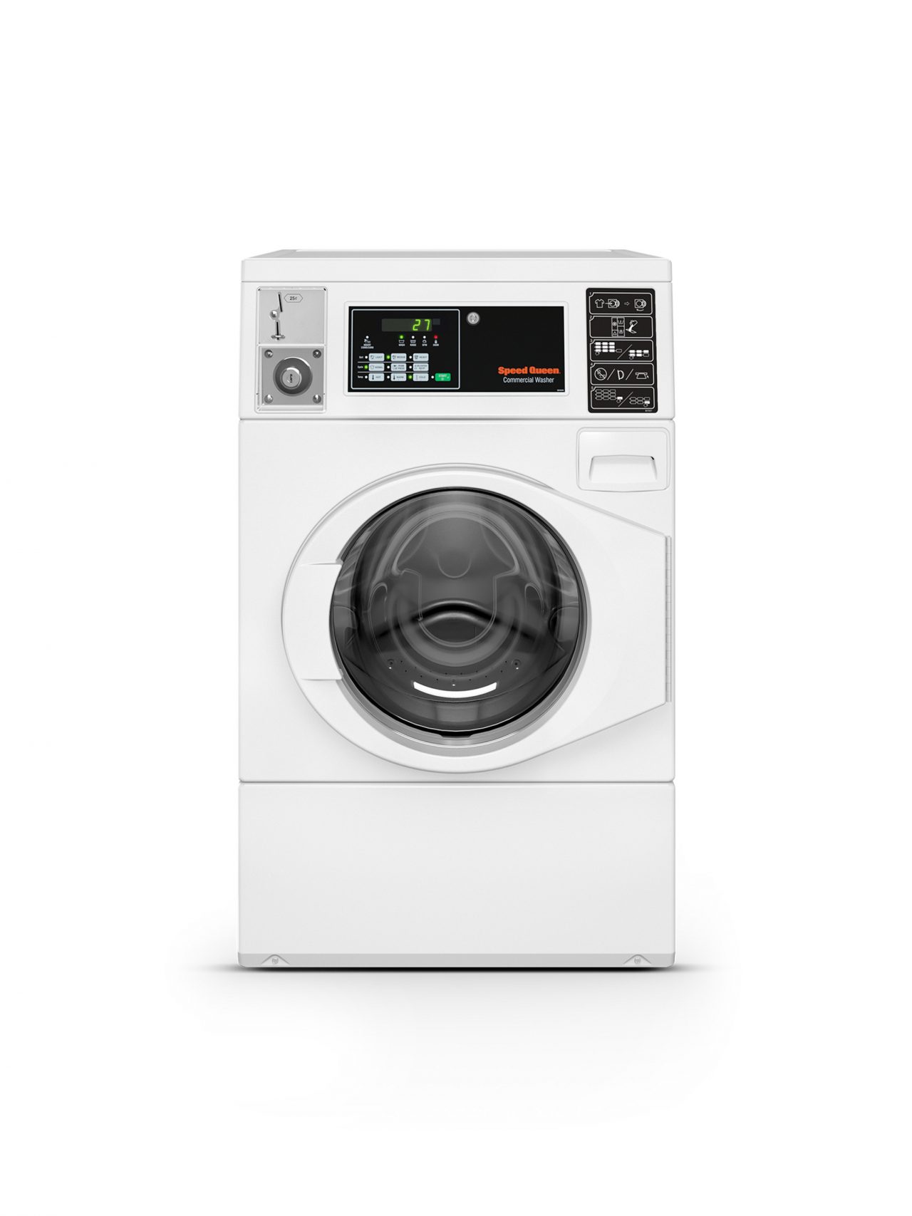 10kg Coin/Card Front Load Commercial Washing Machine